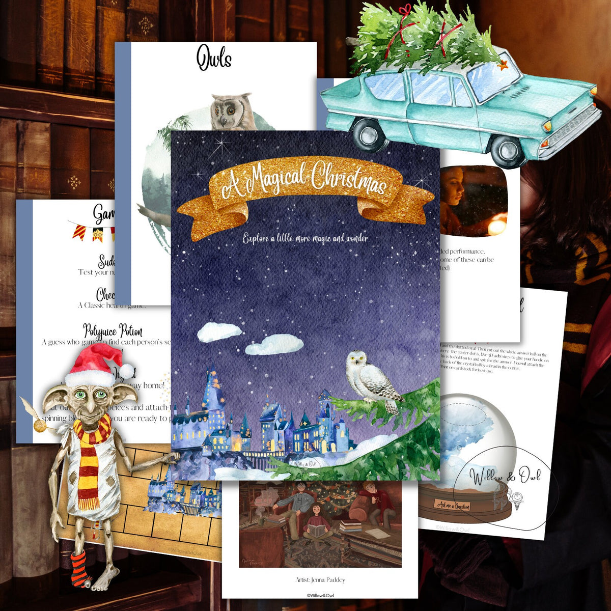 A Magical Christmas - Activities for fun, crafts, magic, and games ...