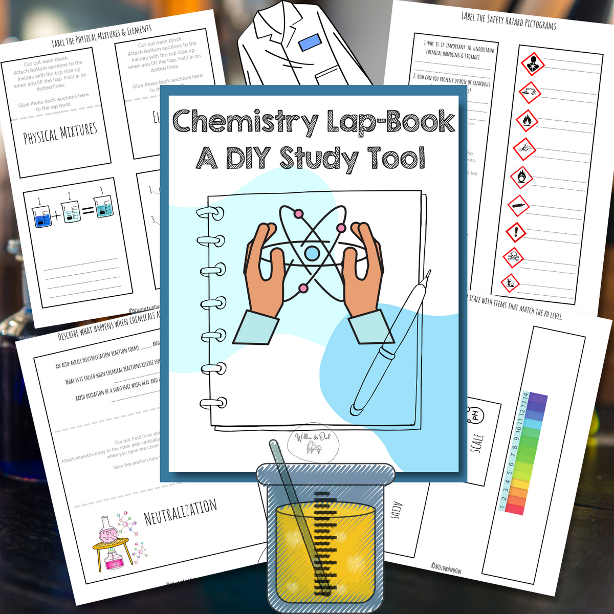 Chemistry Lapbook Study Tool – Willow & Owl